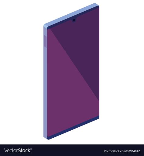 Isometric Smartphone Icon Royalty Free Vector Image