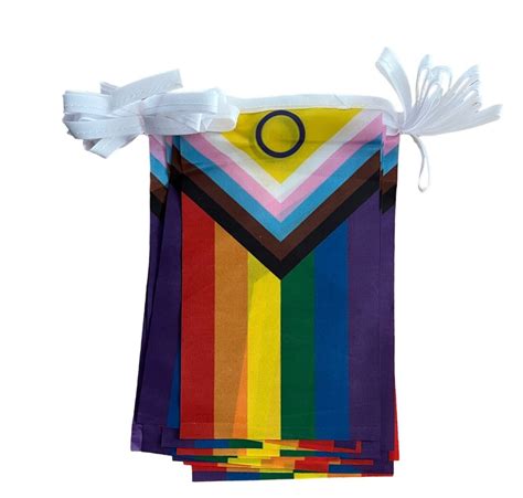 Intersex Progress Pride Flag Bunting Pegasus Pride