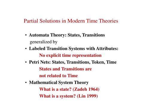 Ppt Temporal Concept Logic Objects States And Systems Powerpoint
