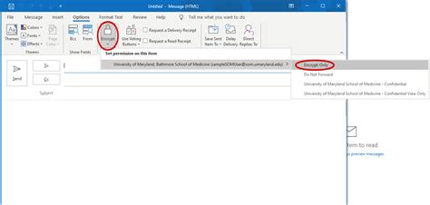 Sending Secure Encrypted Email University Of Maryland Babe Of Medicine