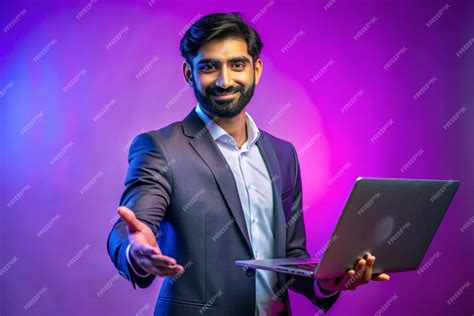 Arabian Indian Man Guy Male Programmer Coder Internet Computer