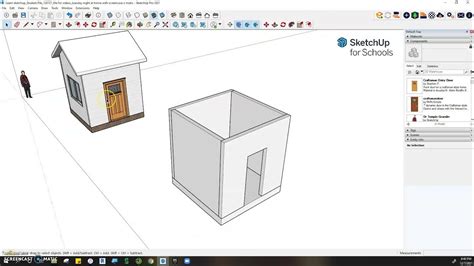 Hide Unhide Sketchup Youtube