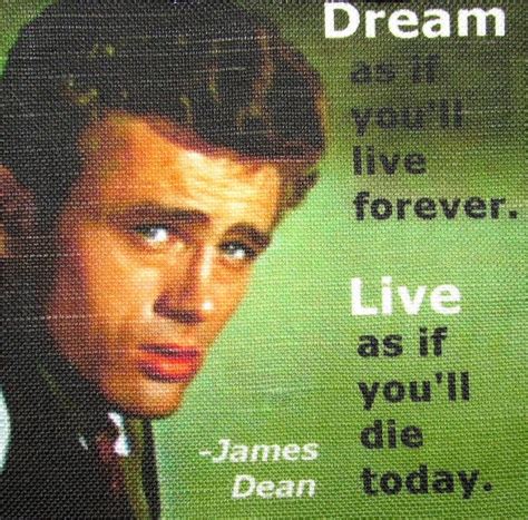James Dean Quote Printed Patch Sew On Vest Bag Backpack Jacket