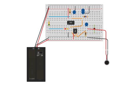 Circuit Design 音乐铅笔电路 Drawdio Tinkercad