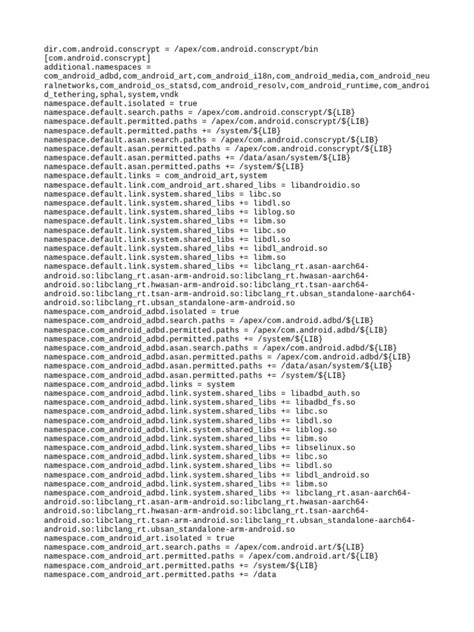 Ld Config Pdf