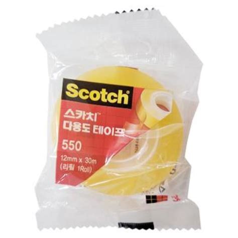 스카치™다용도테이프550리필 12mm30m3m 배민스토어