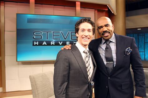 Joel Osteen On The Steve Harvey Show African Celebs