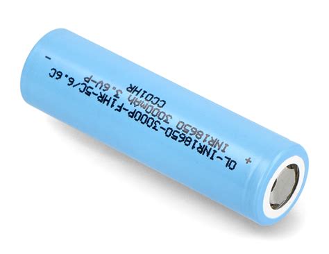 18650 INR18650-F1HR-5C_6,6C 3000mAh Botland - Robotic Shop