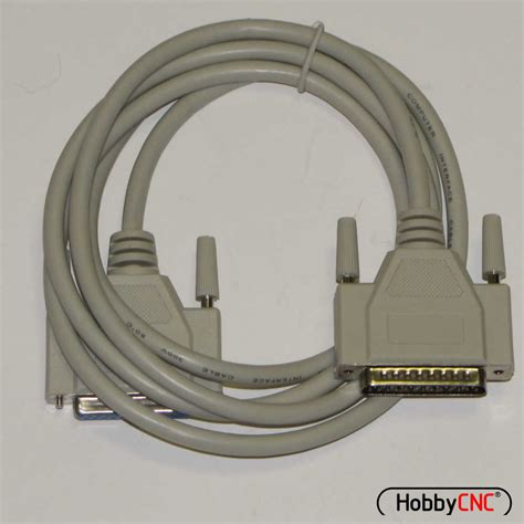Hobbycnc 25 Pin M F Parallel Port Cable Straight Through