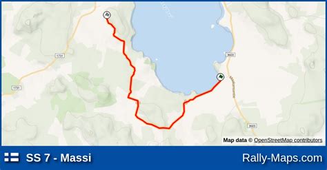 Ss 7 Massi Stage Map Malski Ralli 1984 Junnu Sm 🌍 Rally