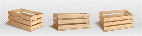 Realistic Crates Stock Illustrations 328 Realistic Crates Stock