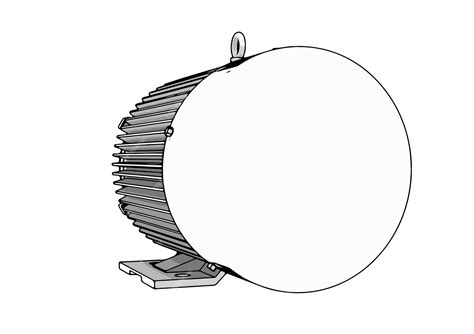 Premium Vector Electric Motor Sketch On White Background Vector