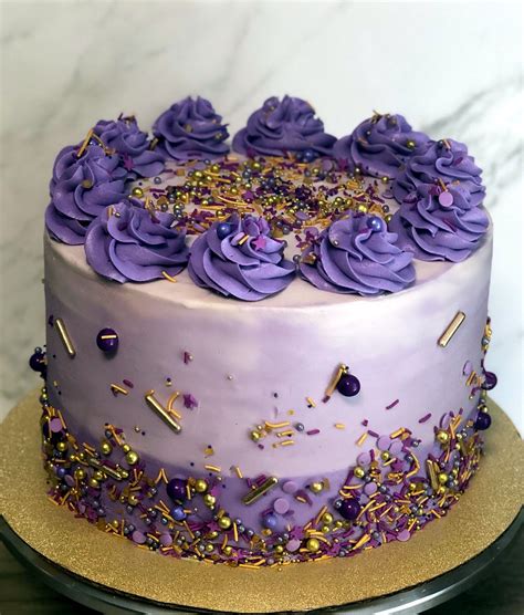 Beautiful Purple Cake Decorations That Add A Pop Of Color To Your Dessert