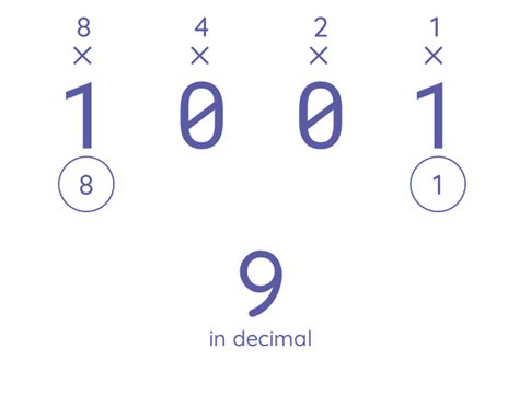 3 Numbers In Binary Coding Carre S