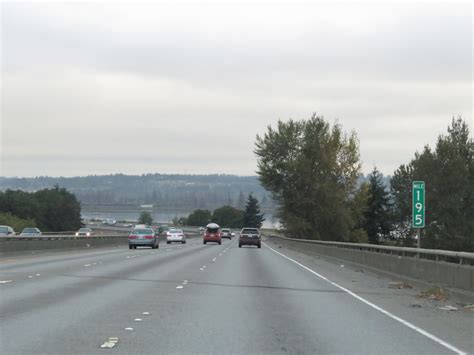 Washington Interstate 5 Northbound Cross Country Roads