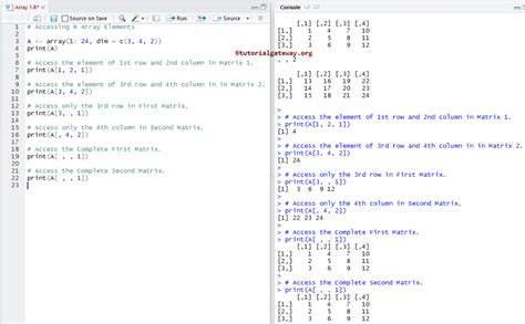 Array In R Programming