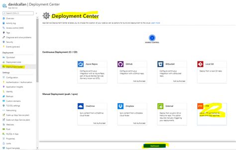 How To Get Azure Ftp Username And Password In Azure App Services