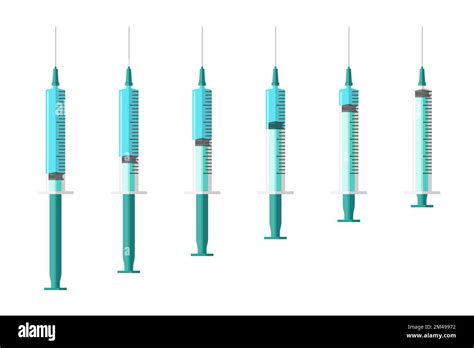 Medicine Syringe Injector Application Device Set Medical Drug Injection Syringes Empty And