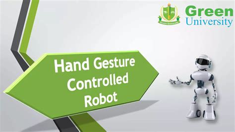 Hand Gesture Controlled Robot Pptx Computer Peripherals Computing