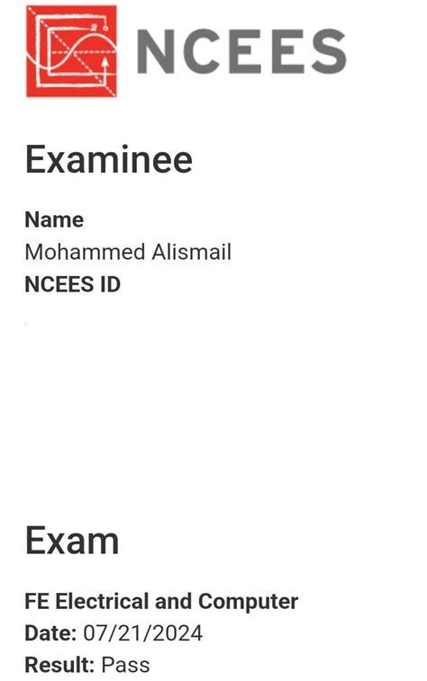 Mohammed Alismail Fe On Linkedin Fundamentals Of Engineering Fe Exam Is An Exam That Is