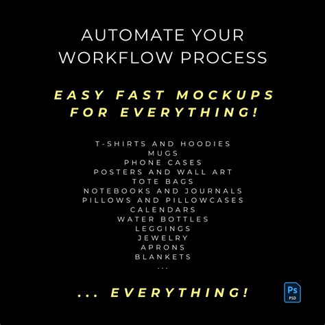 Easy Photoshop Mockup Script Fast Mockup Generator Batch Mockup Tool Quick Mockup Creator