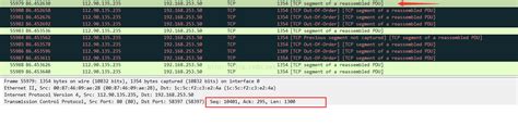 Wireshark抓包数据：理解与分析wireshark 导出tcp包seq和len Csdn博客