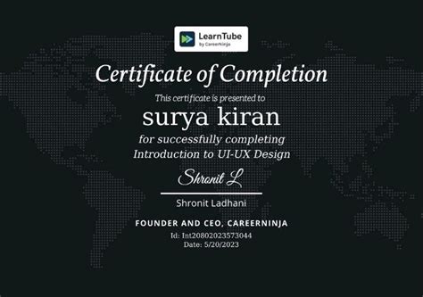 Vallepu Surya Kiran Posted On Linkedin