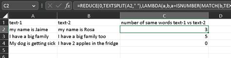 Microsoft Excel How Similiar Is One Text To Another Super User