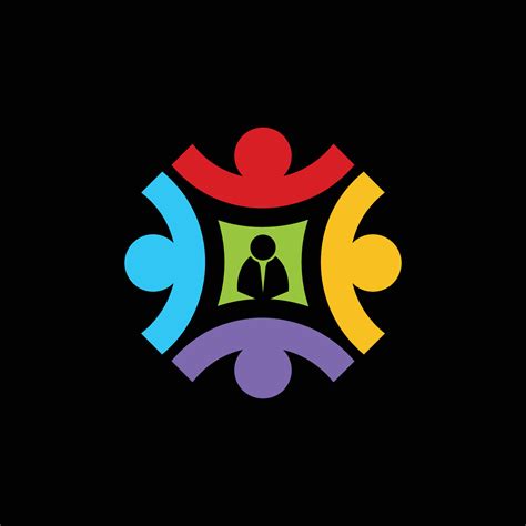 Unity People Logo Icon Symbol 26361447 Vector Art At Vecteezy