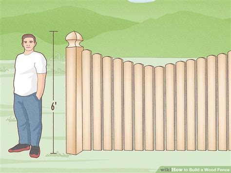 How To Build A Wood Fence With Pictures WikiHow