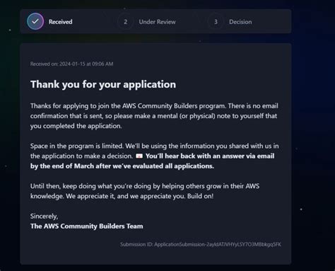 Apply For Aws Community Builders Program By 28th January 2024 William Maina Posted On The