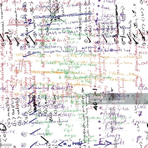 흰 종이에 컬러로 라틴어 텍스트를 작성 하는 실제 손으로 벡터 완벽 한 패턴입니다 강의 아카이브 다른 주제 그래픽 디자인 타이 포 그래피 웹 프로그래밍 자연적인 손