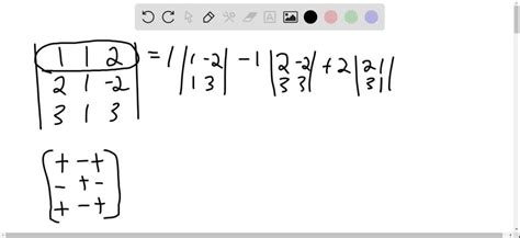 solved find the determinant using row operations to first simplify 1 2 1 2 3 1 2 3 1 0 3 1