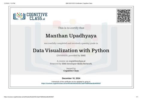 Datavisualization Python Lifelonglearning Ibm Cognitiveclass
