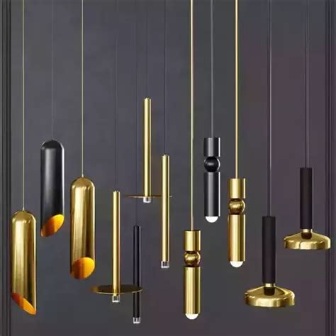 Pendant Set 009 3d Model Cgtrader