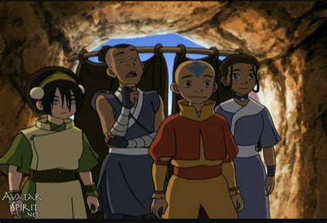 Avatar Aang Katara Sokka And Toph Beifong Avatar The Last Airbender Avatar The Last