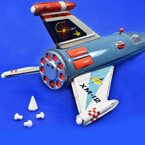 Xm 12 Moon Rocket Replacement Rubber Nose Cone And Fin Tips