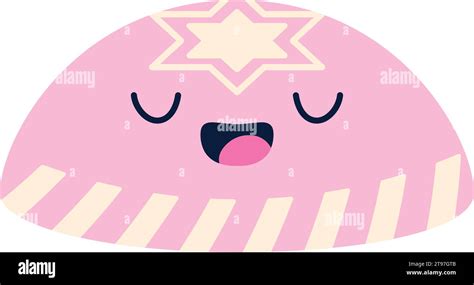 Hanukkah Character Kippa Stock Vector Image And Art Alamy