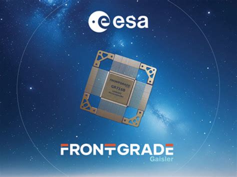 Frontgrade Gaisler Awarded Esa Contract To Qualify Spacecraft Avionics