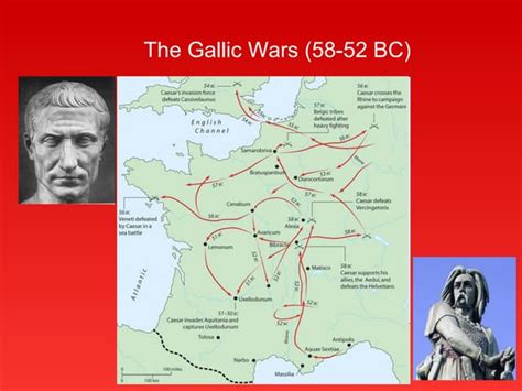 The Gallic Wars 58 52 Bc Ppt