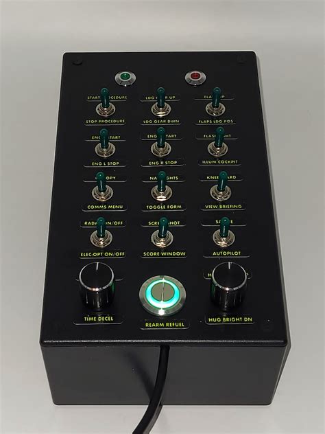 Pc USB Button Box Functions For DCS Including Labels Sheet Etsy