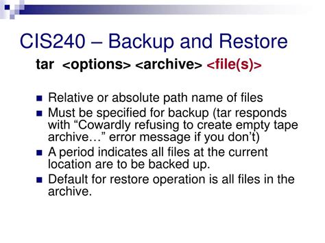 Ppt Cis 240 Introduction To Unix Instructor Sue Sampson Powerpoint