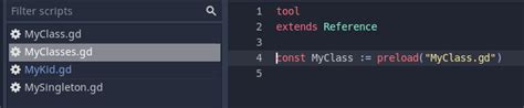 Problem With Extending Singleton Declared Classes In Godot 324 Rc5