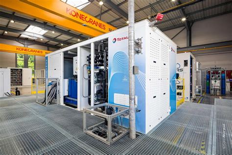 Hydrogen Fueling Stations French Made 14 To 80kgh Hrs