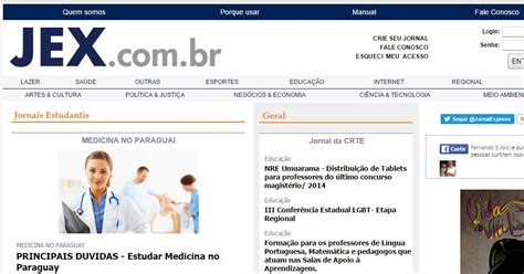 Tecsaber Criando Jornal Online Com O Jornalexpress