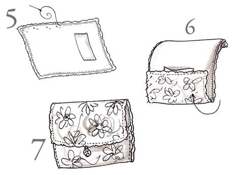 Fix Up Look Chic Fashion Fix Doily Clutch Bag