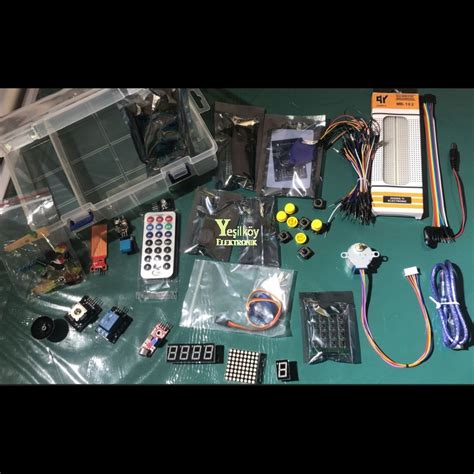 Arduino Başlangıç Seti FULL 01 Başka Parçaya İhtiyaç Yok