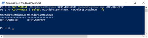 Configuring The Hyper V MAC Address Pool For A Lab Environment And Finding Duplicates