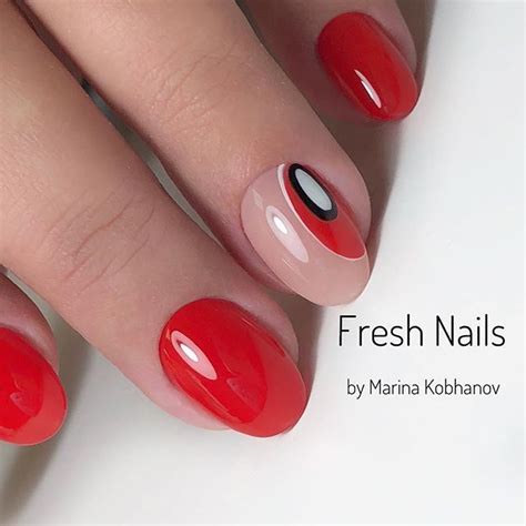 Яркого и доброго утра🍓💅 Red Nails Nail Designs Manicure