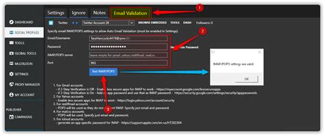 The Twitter Email Validation Tab Su Social